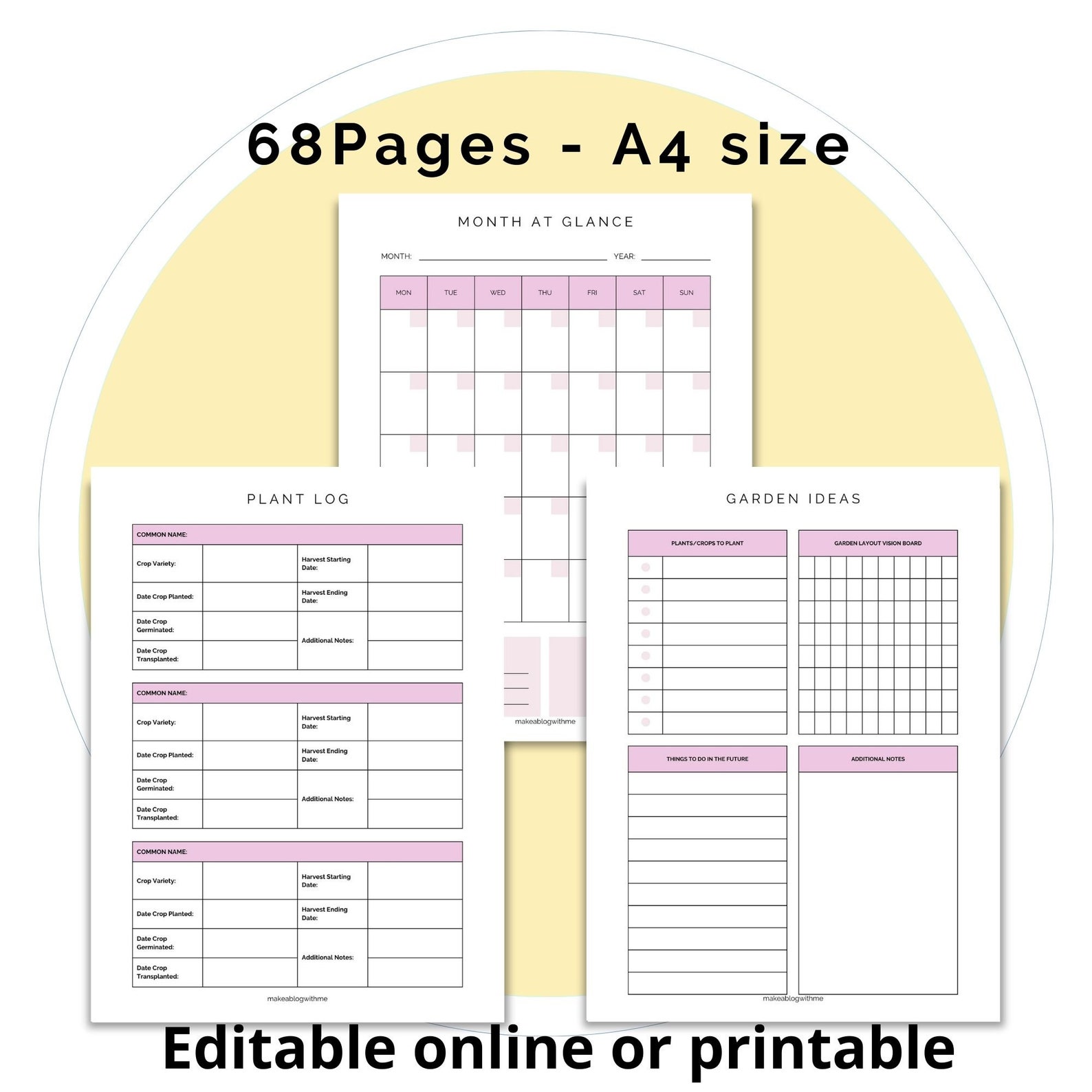 Household Management Planner, Printable Home Management, Household ...