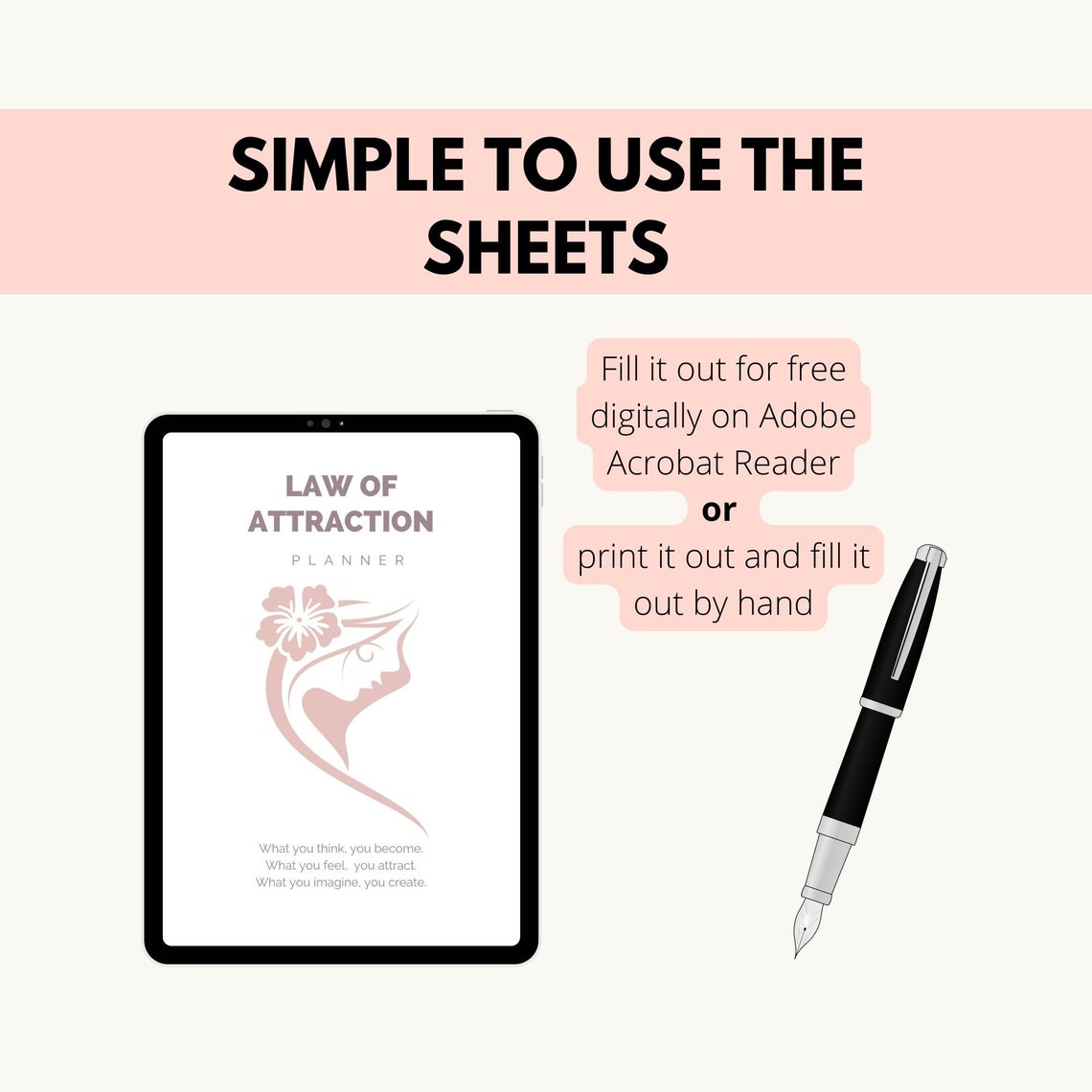 Laws of Attraction,law of Attraction Planner, Law of Attraction Book ...