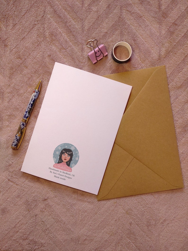 Cute Soot Sprite A5 Greeting Card, Blank Inside, Spirited Away, Soft ...