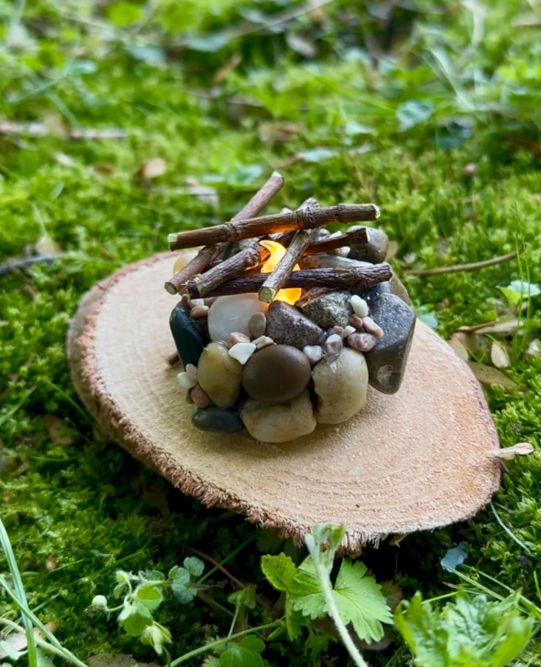 Fairy Garden Campfire, Miniature Campfire - Etsy