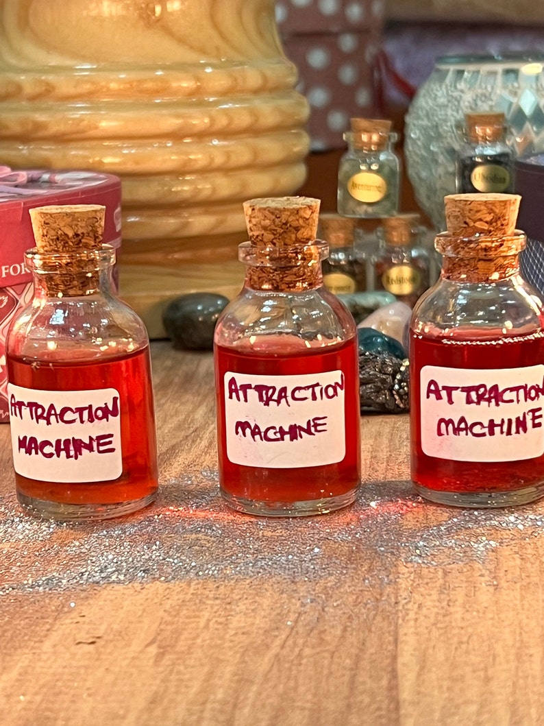 ATTRACTION MACHINE Ritual Oil - Etsy