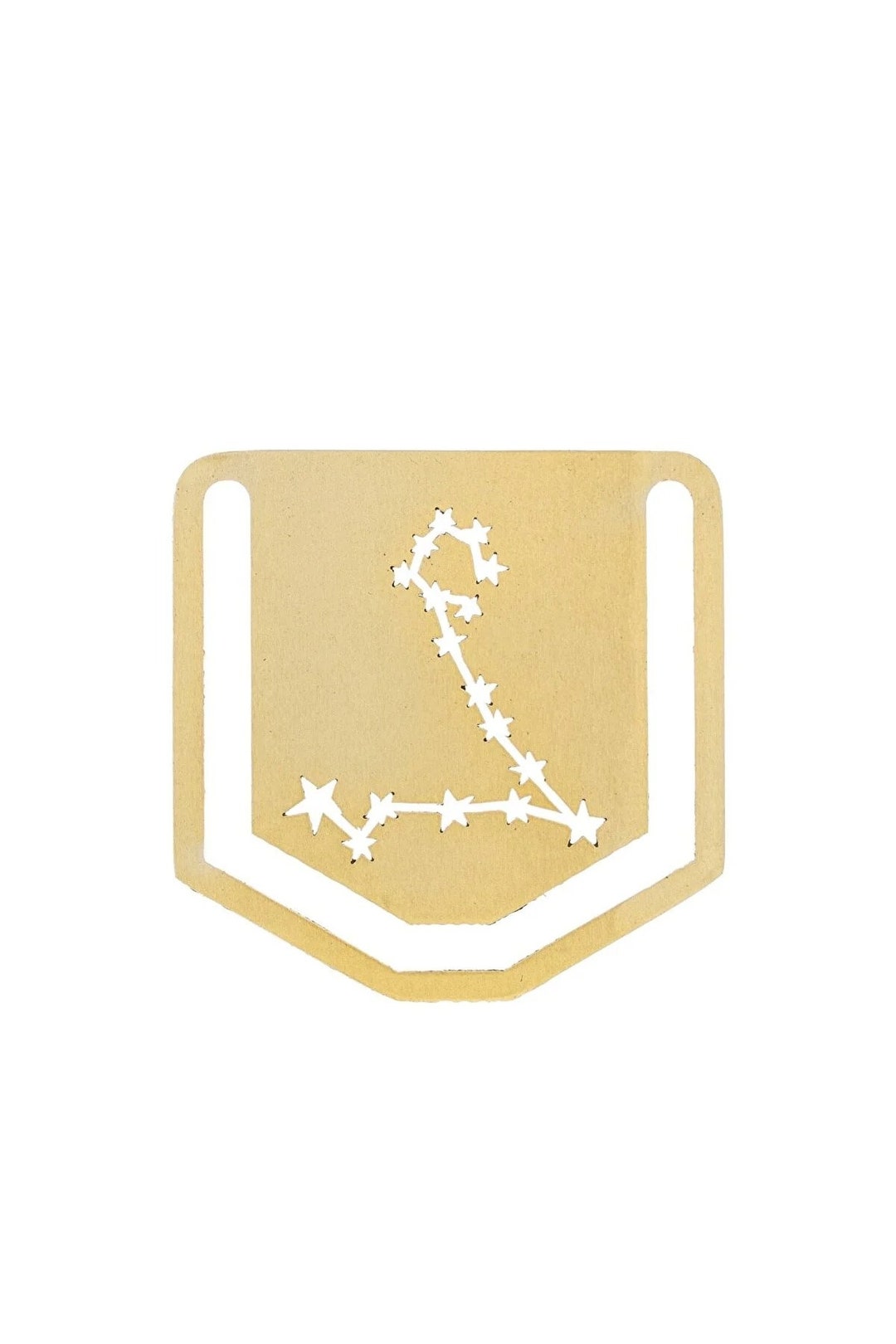 Pisces Star Chart Bookmark, Small Useful Metal Horoscope Bookmark - Etsy