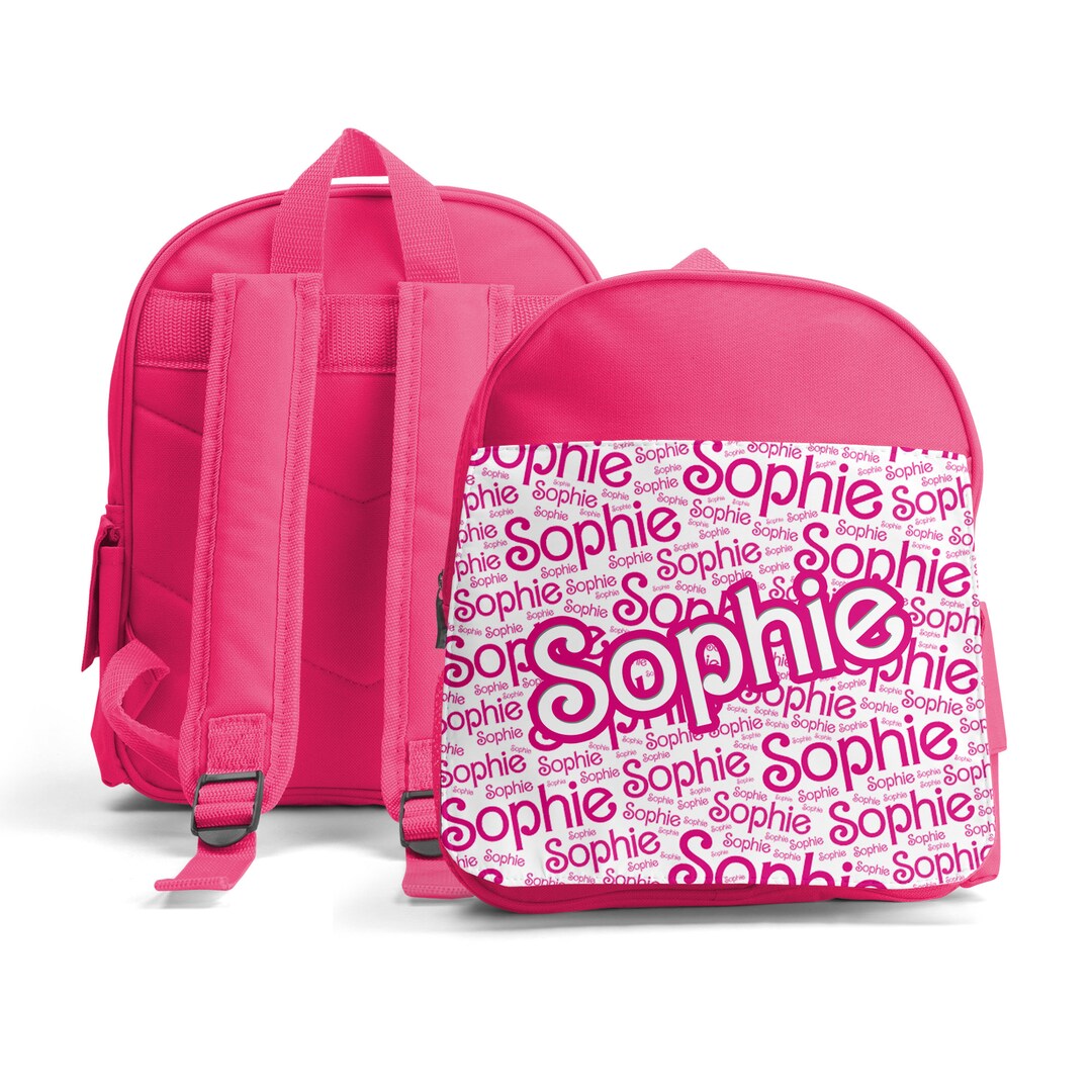 Personalised Kids Backpack Junior Toddler Shoulder Rucksack - Etsy