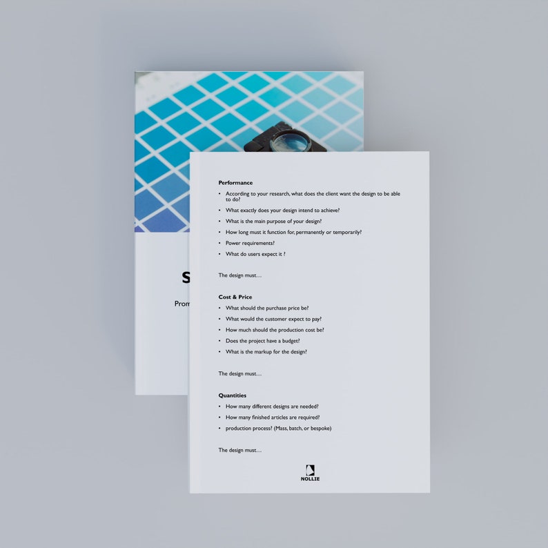 Design Specification Template PDF Design Template Indesign Template ...