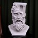 Zeus Sculpture Decor, Zeus Bust, Gift for Desk, Desk Decor, Greek ...