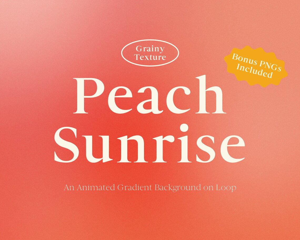 Animated Gradient Background Video - Grain Texture | Streaming Overlay ...