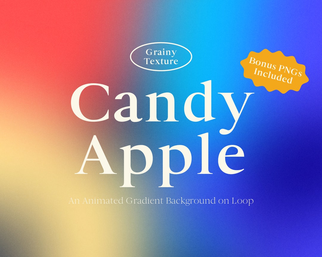 Animated Gradient Background Video - Grain Texture | Streaming Overlay ...