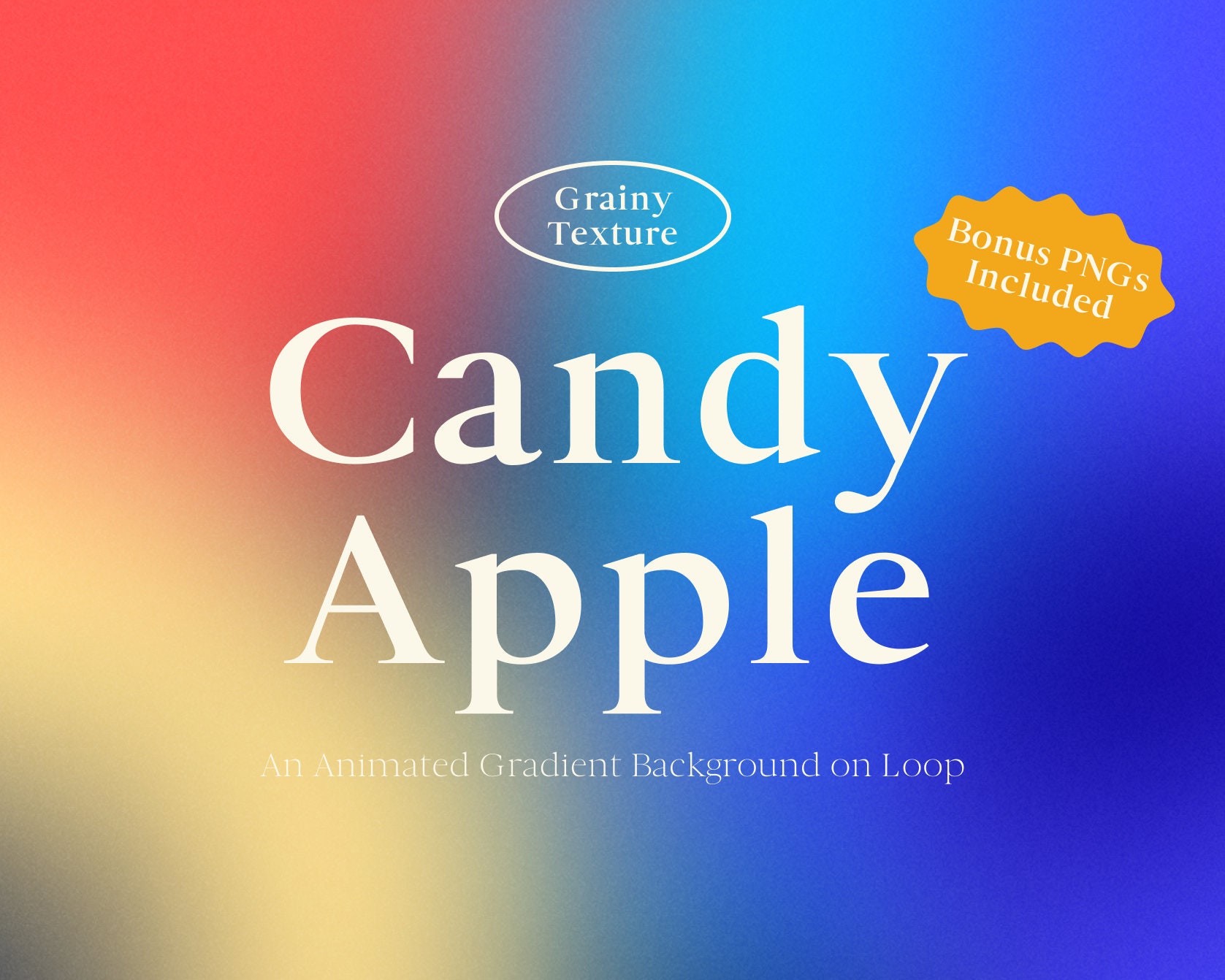 Animated Gradient Background Video - Grain Texture | Streaming Overlay ...