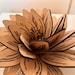 Lotus Flower 3D Laser Cut Digital Download | Lotus DIY | Lotus 3D Laser ...