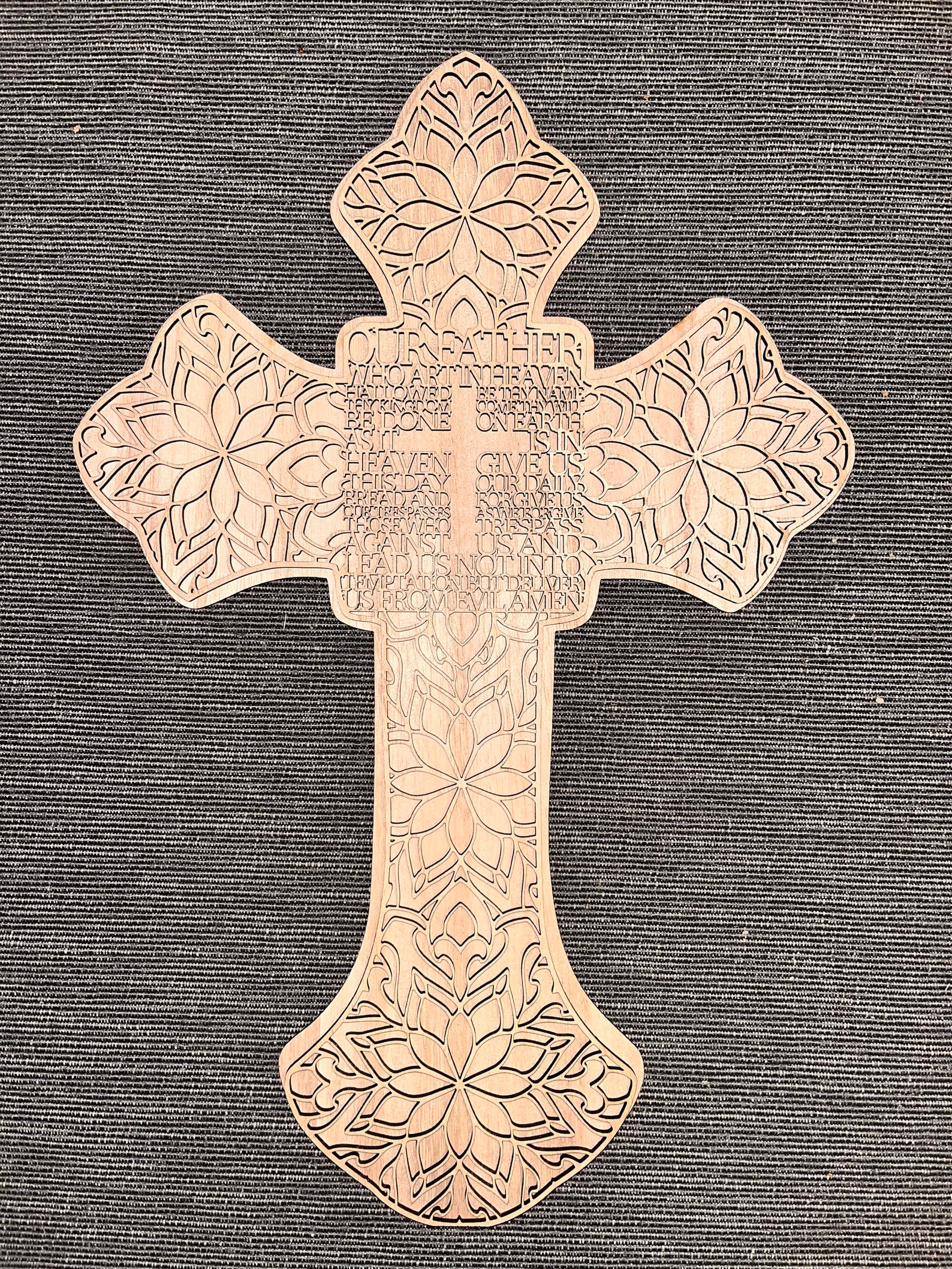 Prayer Cross Mandala SVG | Christian Religious Layered SVG | for Laser ...