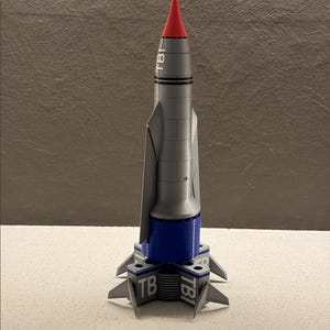 THUNDERBIRD 1 Model | 3D Printed | Gift | Rocket | Detailed Replica ...