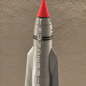 THUNDERBIRD 1 Model | 3D Printed | Gift | Rocket | Detailed Replica ...