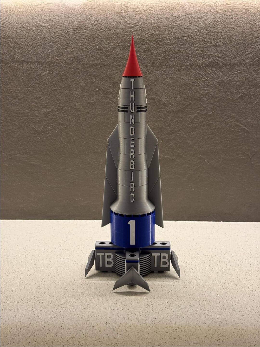 THUNDERBIRD 1 Model | 3D Printed | Gift | Rocket | Detailed Replica ...