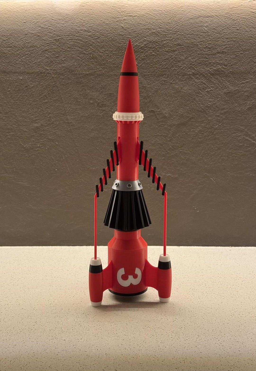 THUNDERBIRD 3 Model | 3D Printed | Gift | Rocket | Detailed Replica ...