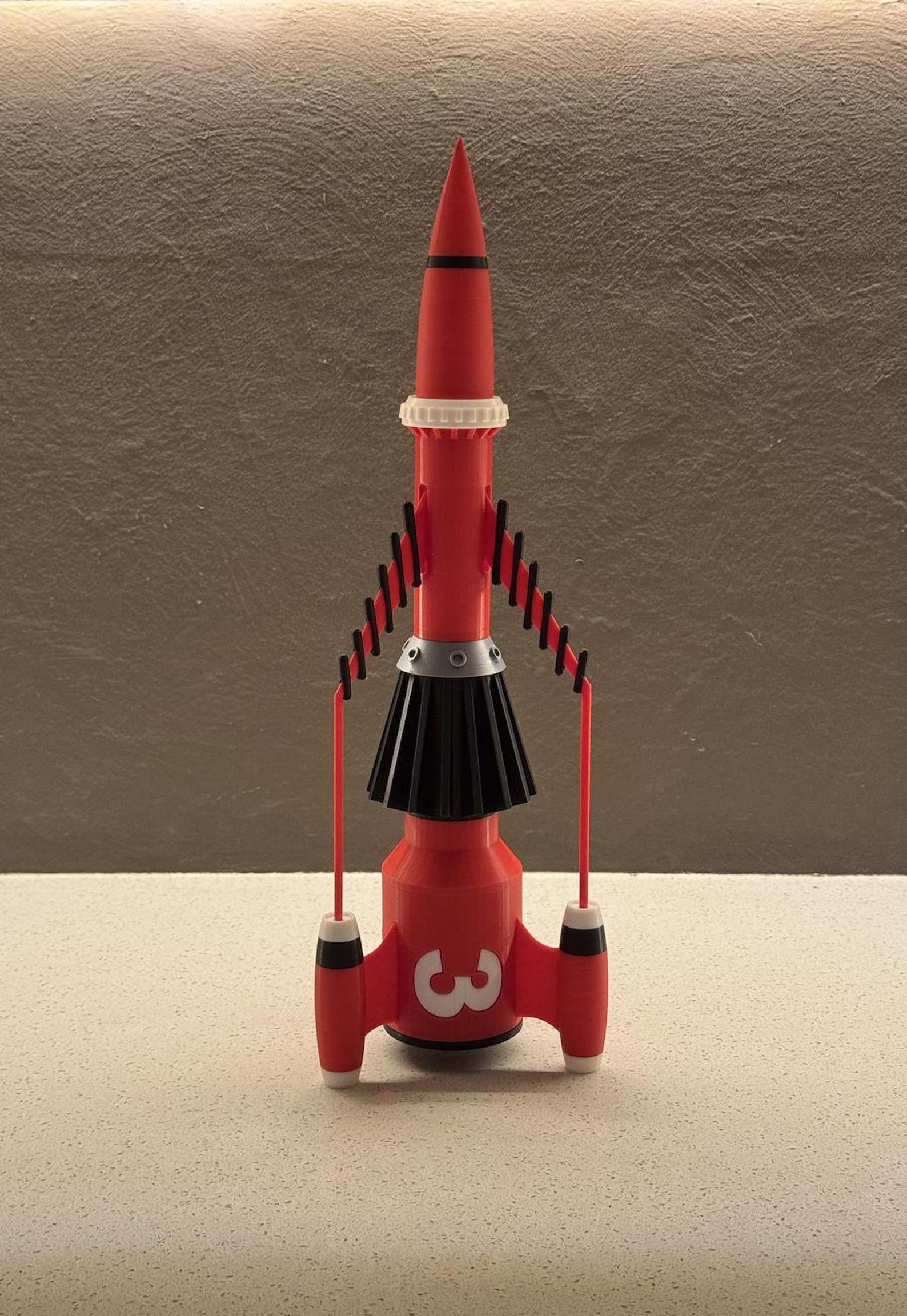 THUNDERBIRD 3 Model | 3D Printed | Gift | Rocket | Detailed Replica ...