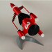 THUNDERBIRD 3 Model 3D Printed Gift Rocket Detailed Replica Desk ...