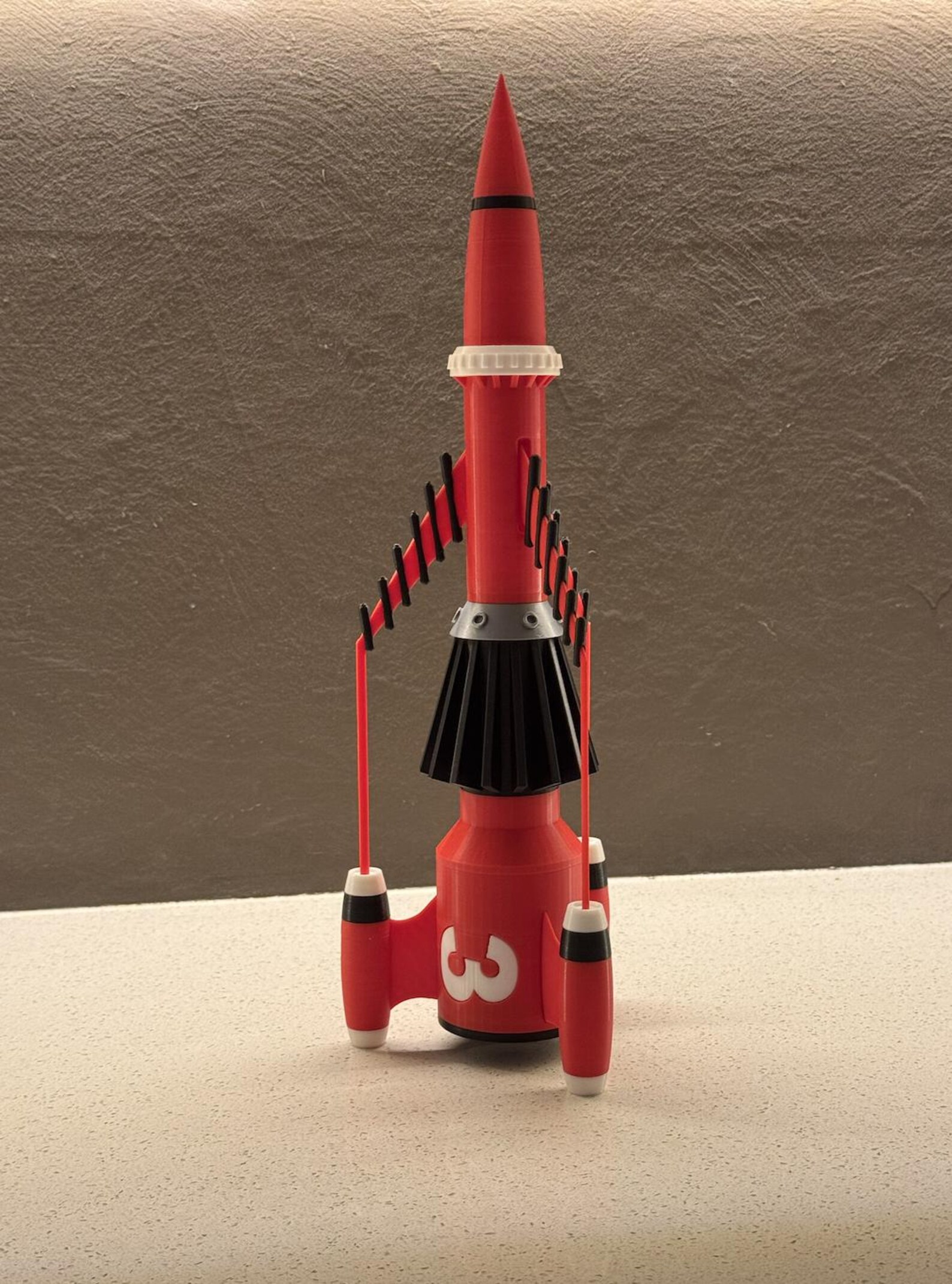 THUNDERBIRD 3 Model | 3D Printed | Gift | Rocket | Detailed Replica ...