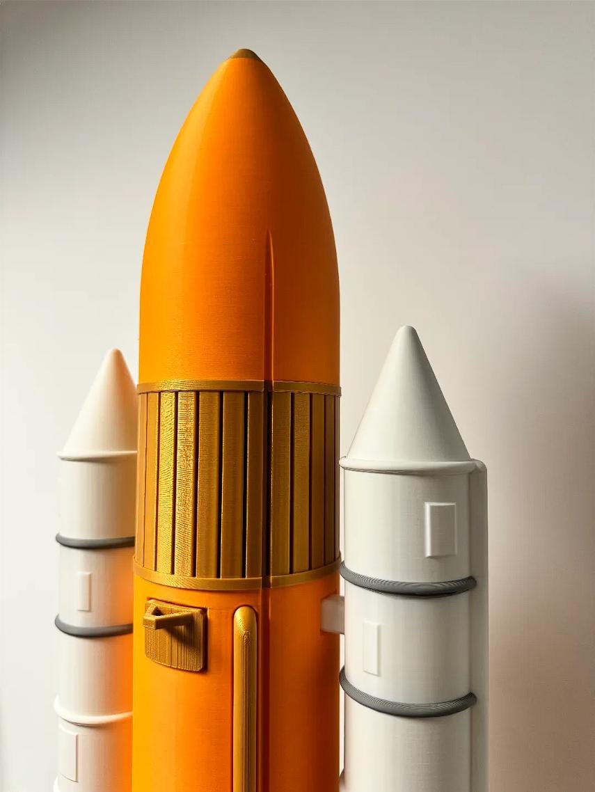 3D Printed Space Shuttle Endeavour | Custom NASA Model Kit | Space ...