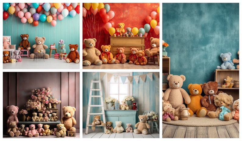 Birthday Backdrops, Cake Smash Backdrops, Photography Backdrop, - Etsy