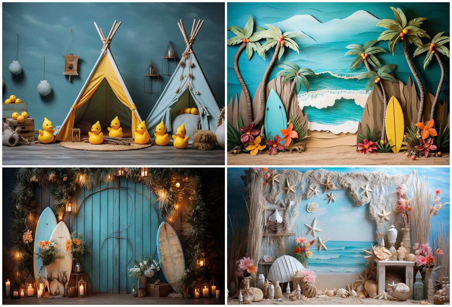 Birthday Backdrops, Cake Smash Backdrops, Photography Backdrop ...