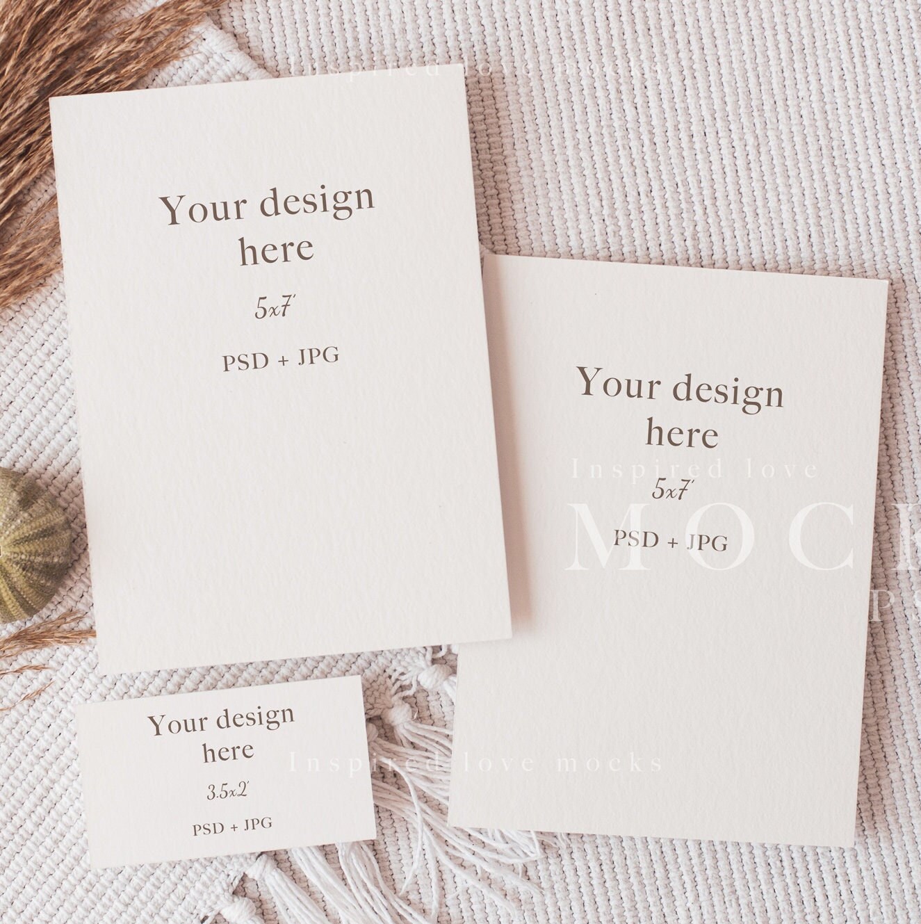 24 Minimalist Wedding Mockup Bundle Card Stationery Mockup Templates ...