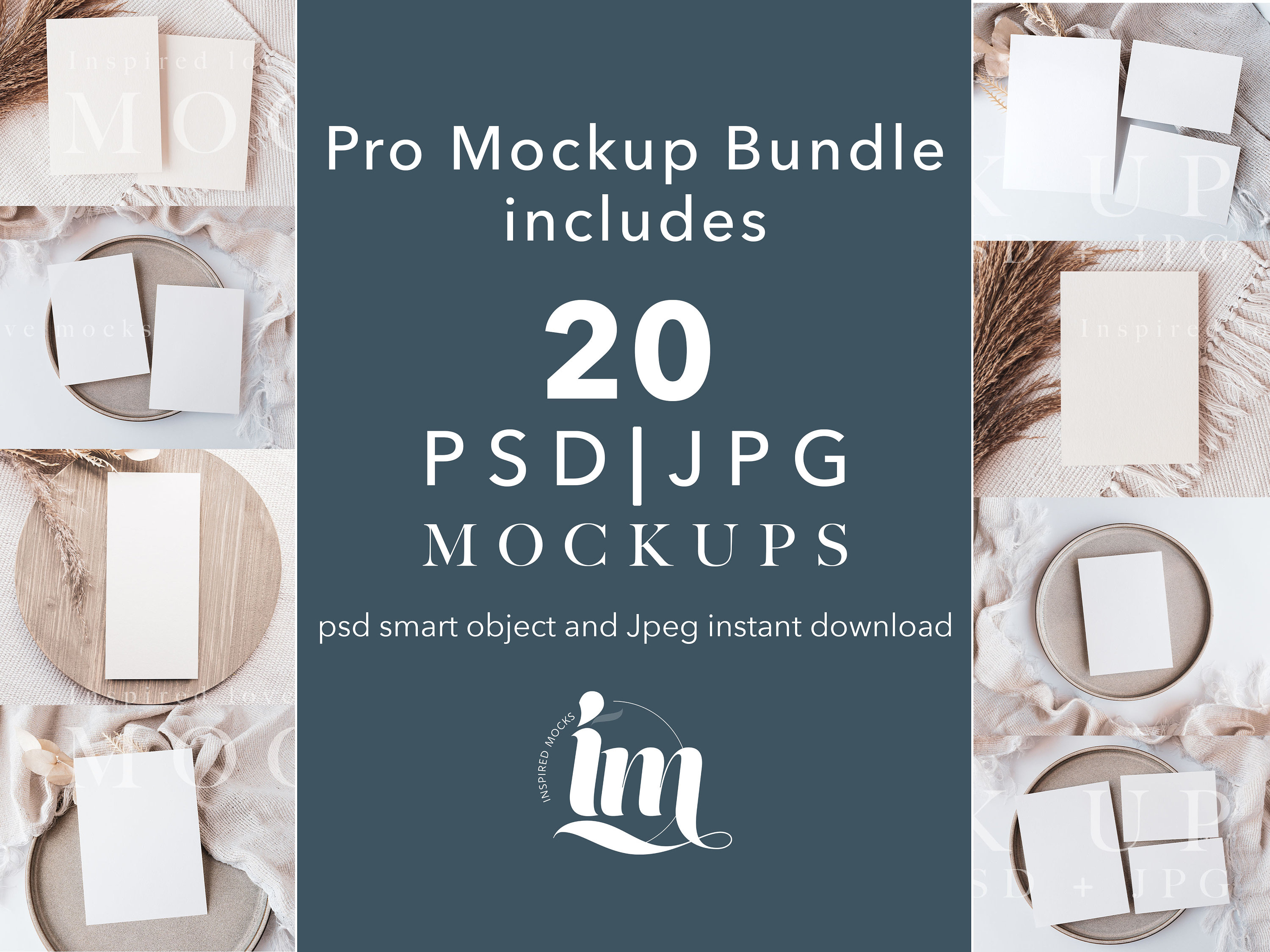 20 Wedding Mockup Bundle Card Mockup Bundle Mockup Bundle Pack 20 ...
