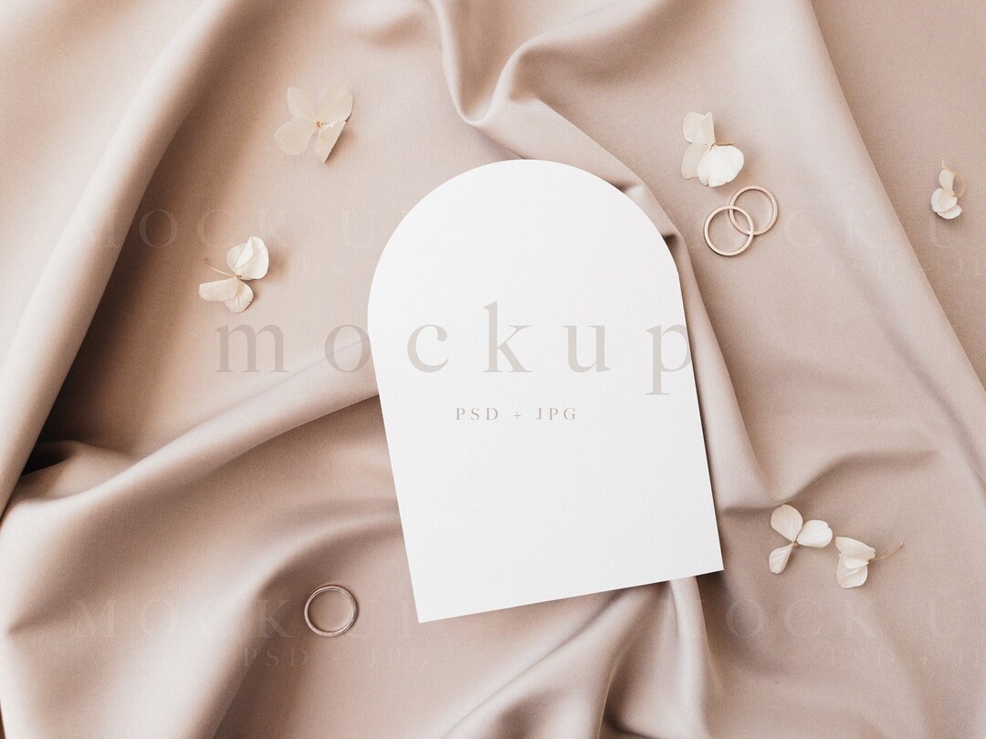 Invitation Mockup, Arch Wedding Invitation Mockup, 5x7 Card Mockup ...