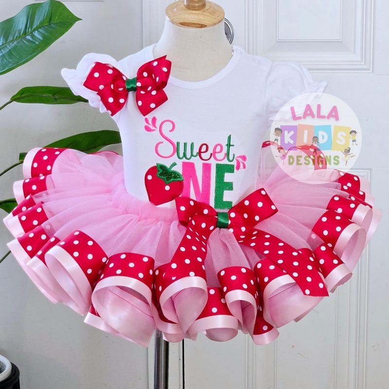 Strawberry Tutu - Etsy