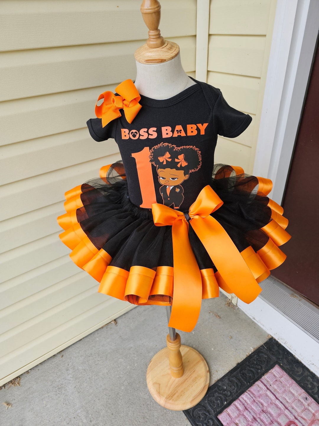 Boss Baby Tutu Outfit Boss Baby Birthday Tutu Set, Boss Baby, Custom ...
