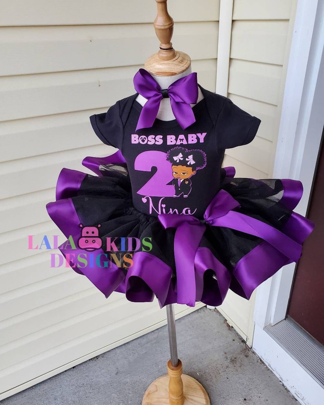 Bossy Baby Tutu Outfit Boss Baby Birthday Tutu Set, Boss Baby, Custom ...