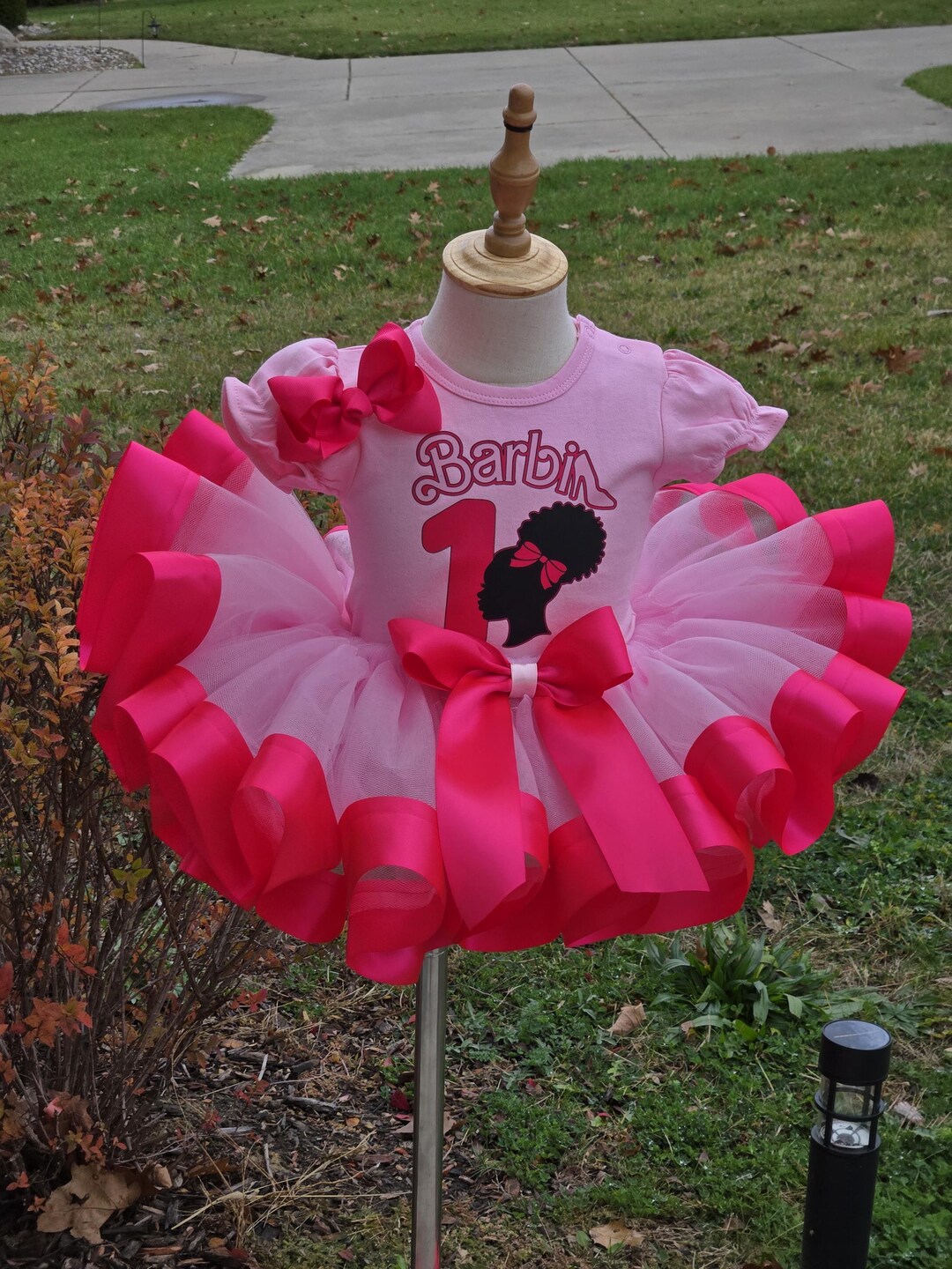 Afro Princess Tutu, Black Pink Princess Tutu Outfit, Todler Tutu, Kid's ...