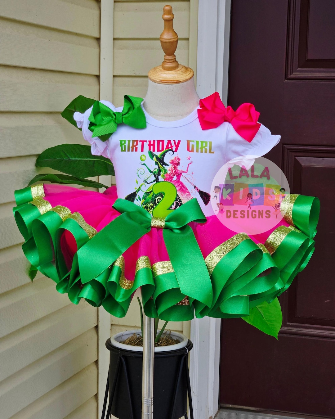 Wicked Halloween Tutu Outfit: Custom Birthday Shirt & Tutu Set - Etsy