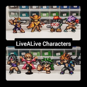Mini Bead Live A Live Characters (HD2D Remake - SNES on Demand) - Etsy