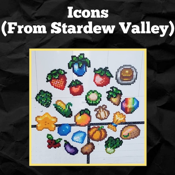 Stardew Valley Icons - Etsy