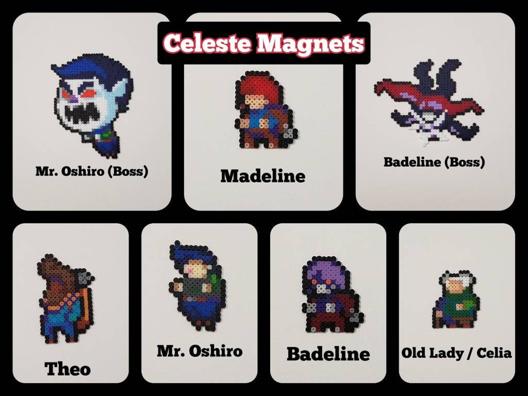 Celeste Characters, Berries, Collectibles and Scenes -mini Bead Magnets ...