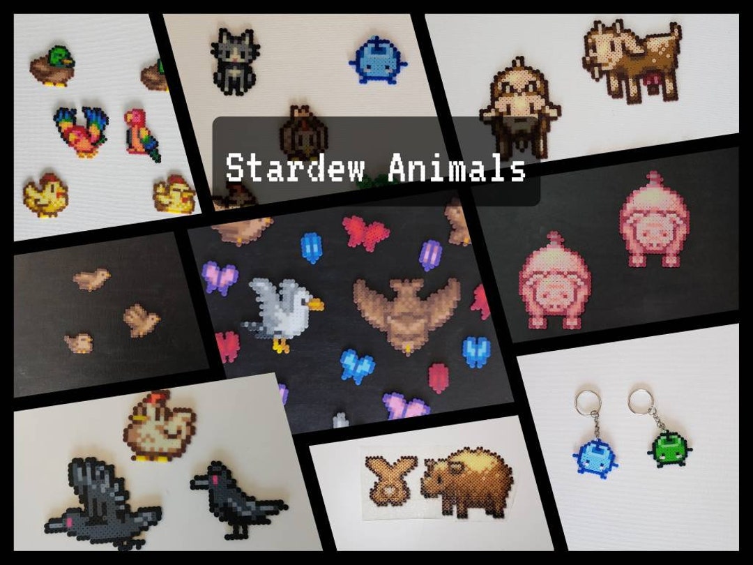 Stardew Valley Animals & Critters (chicken, Pigs, Birds, Butterflies ...
