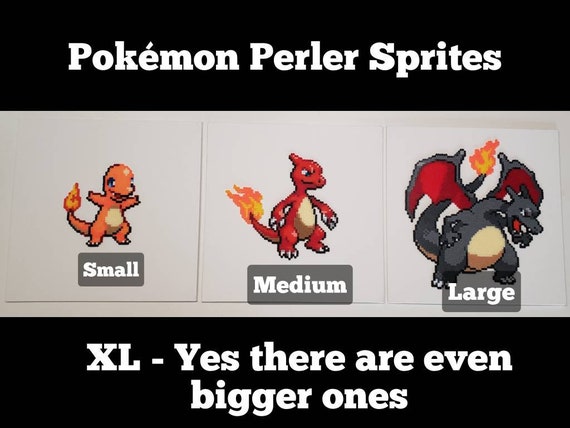 Choose Your Pokemon Perler Pixel Art Battle Sprite - Canada
