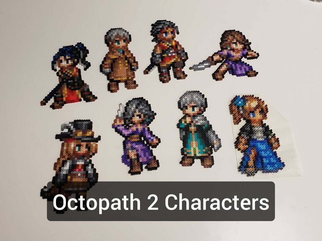 Octopath Traveler 2 + 1 HD2D Character Beadsprites - Hikari Agnea ...