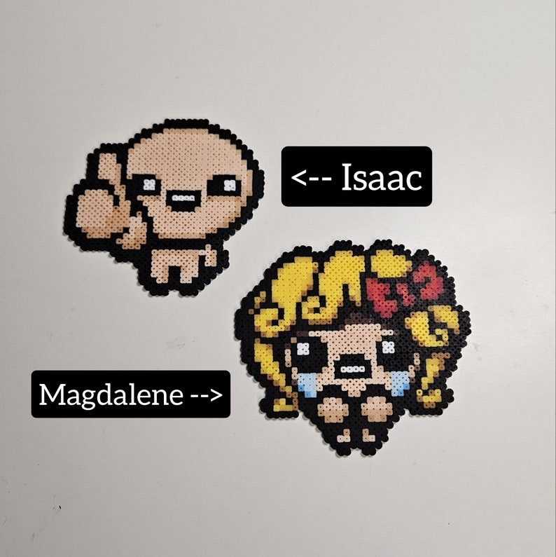 Binding of Isaac Bead Sprite: Pixel Art Characters & Coop Babies - Etsy