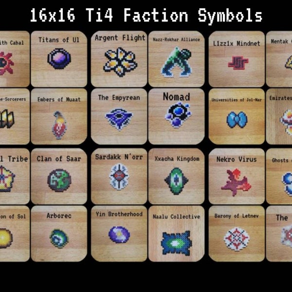 Faction Symbols - Etsy