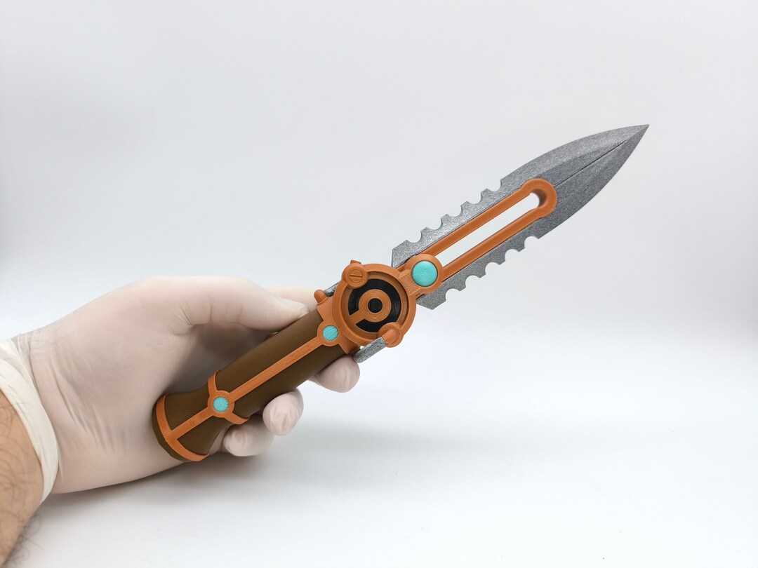 Valorant Megapunk Electroblade Dagger Valorant Gamers Gift 3D Printed ...