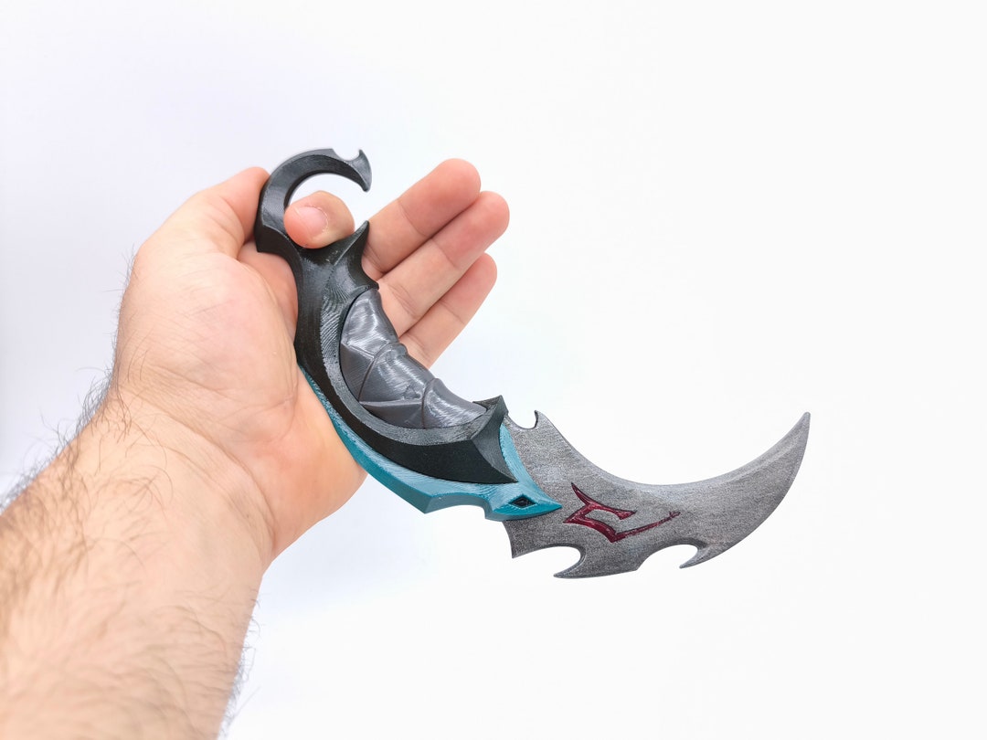 Valorant Reaver Karambit 2.0 All Colors Valorant Gamers Gift 3D Printed ...