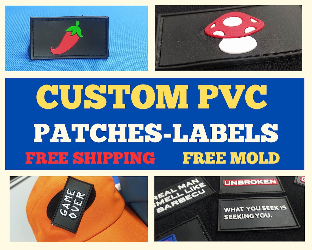 Custom Silicone Patches, Custom Silicone Label, Custom Silicone Logo ...