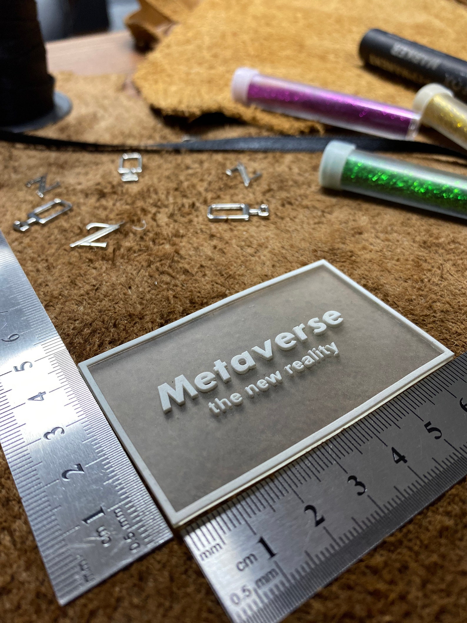 New Reality Patch Bundle 25 PCS, Silicone Patch. Silicone Denim Label ...