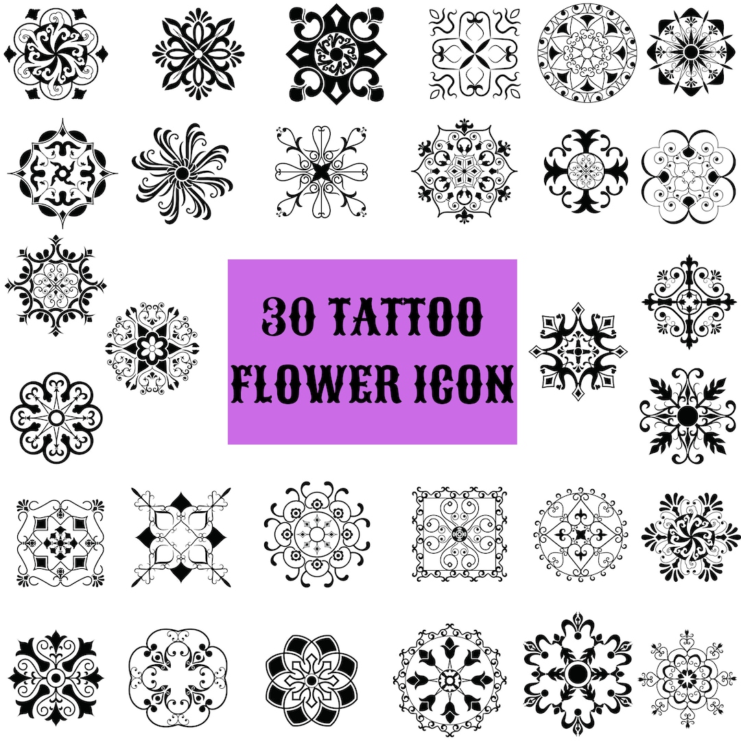 Procreate Tattoos | Procreate Tattoo Brushset | 30 Tattoo Stencils ...