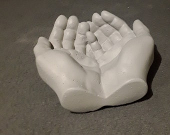 Concrete Hands Home Decoration Beton Art Gift - Etsy