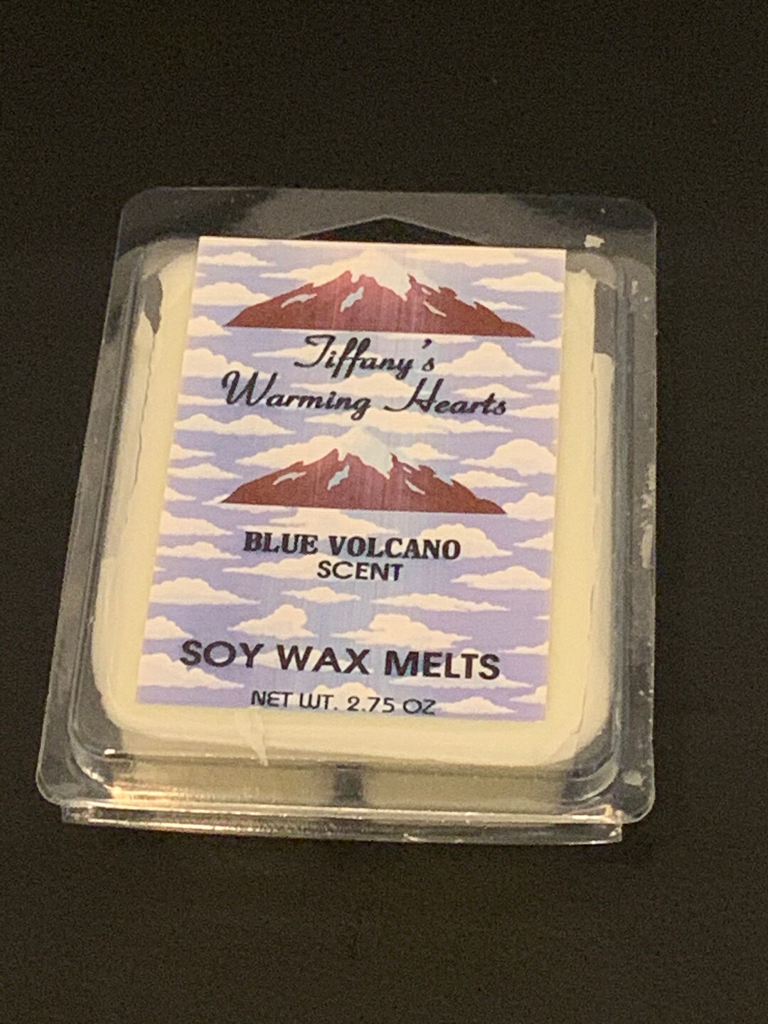 2.75oz Blue Volcano Scent Wax Clam Shell - Etsy