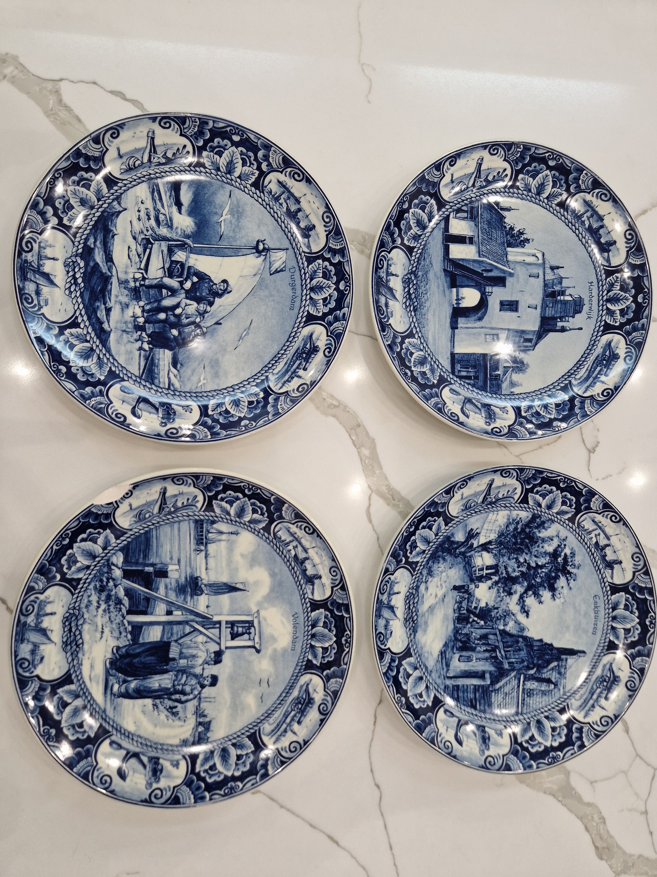 Delfts Vintage Plates. - Etsy