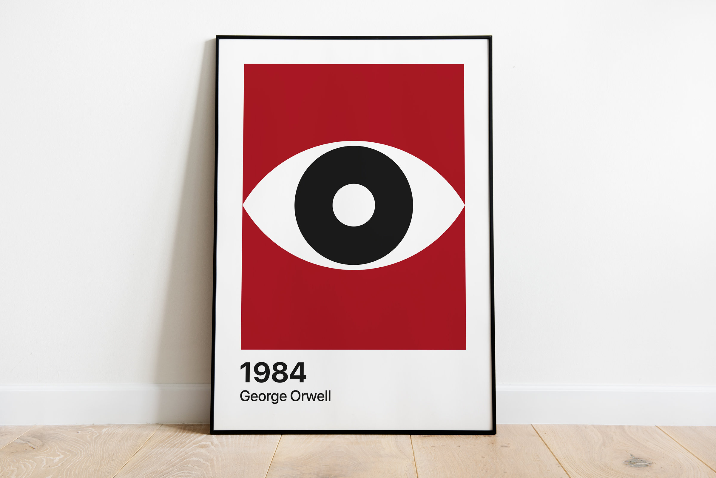 1984 Book Cover Eye