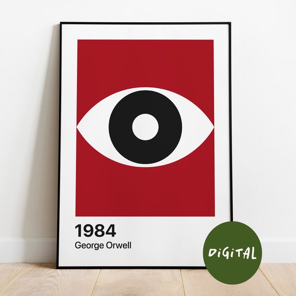 1984 George Orwell Poster - Etsy